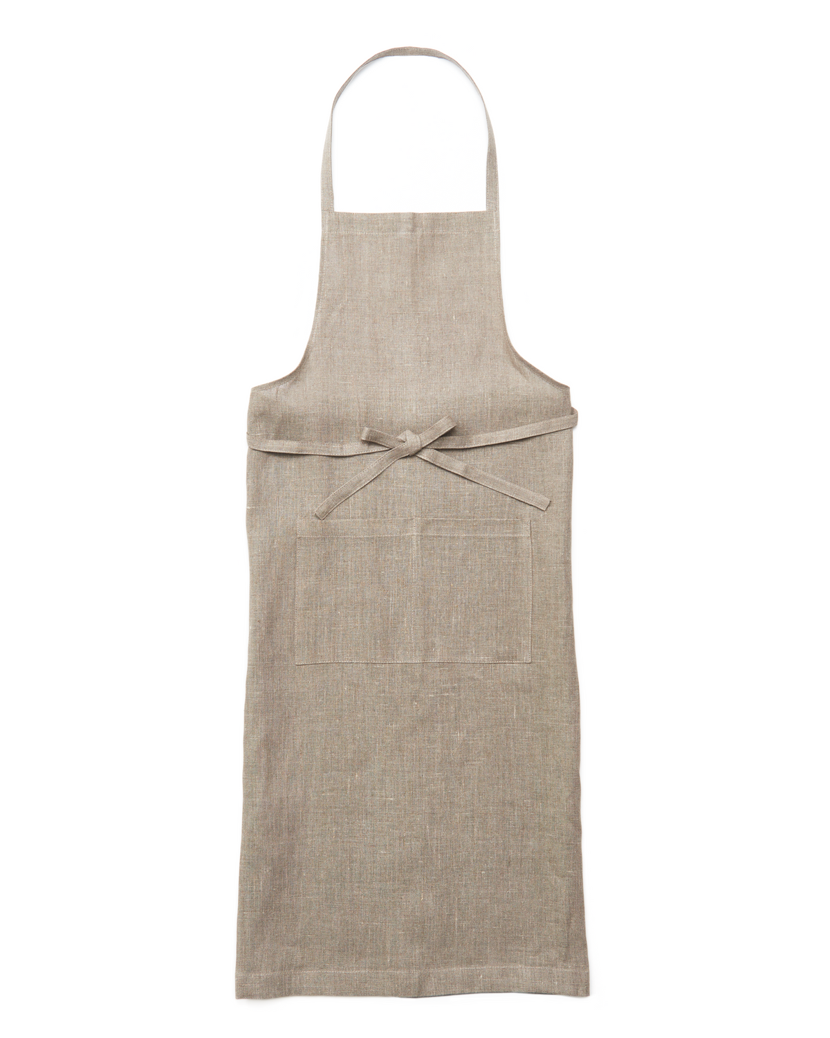 Fog Linen Work Linen Full Apron Natural – Old Pine Trees